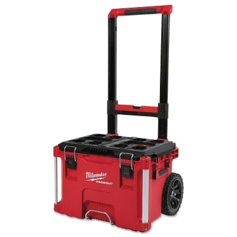 Milwaukee Tool PACKOUT Rolling Tool Boxes : 48228426 : Red/Black/White ...
