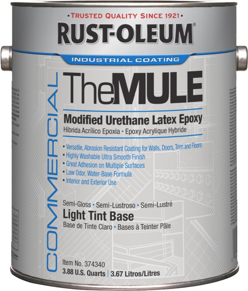 Rust-Oleum Commercial The MULE Light Tint Base - Coming Soon, 1 Gallon ...